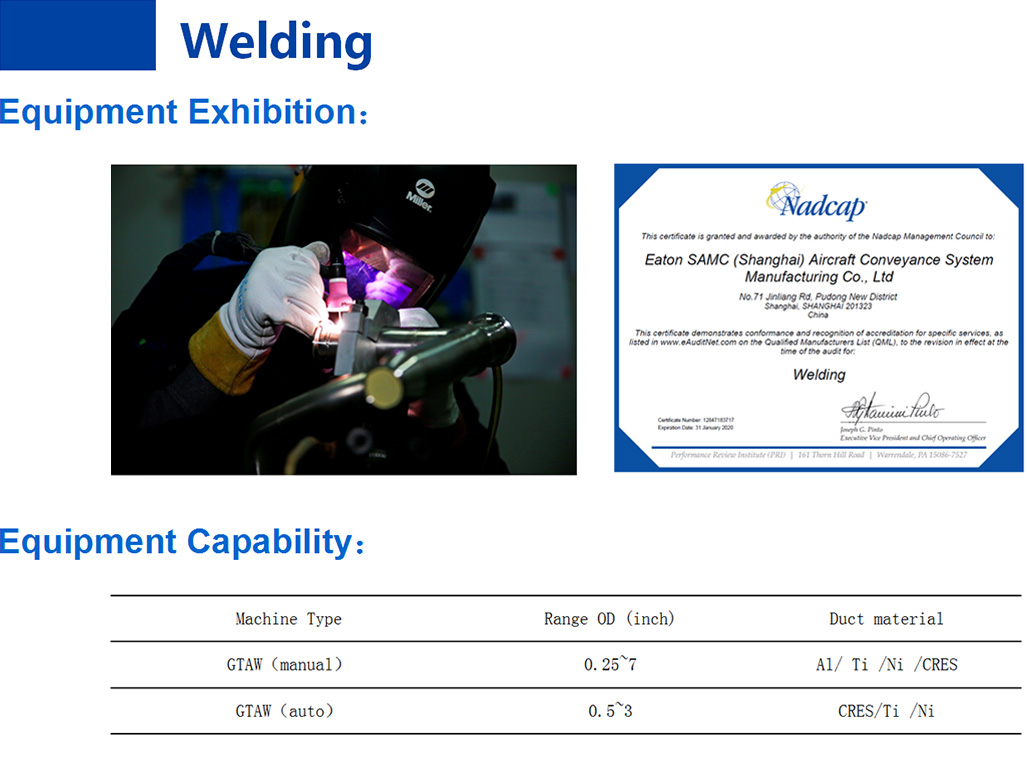 Manufacturing - Eaton-SAMC (Shanghai) Aircraft Conveyance System ...